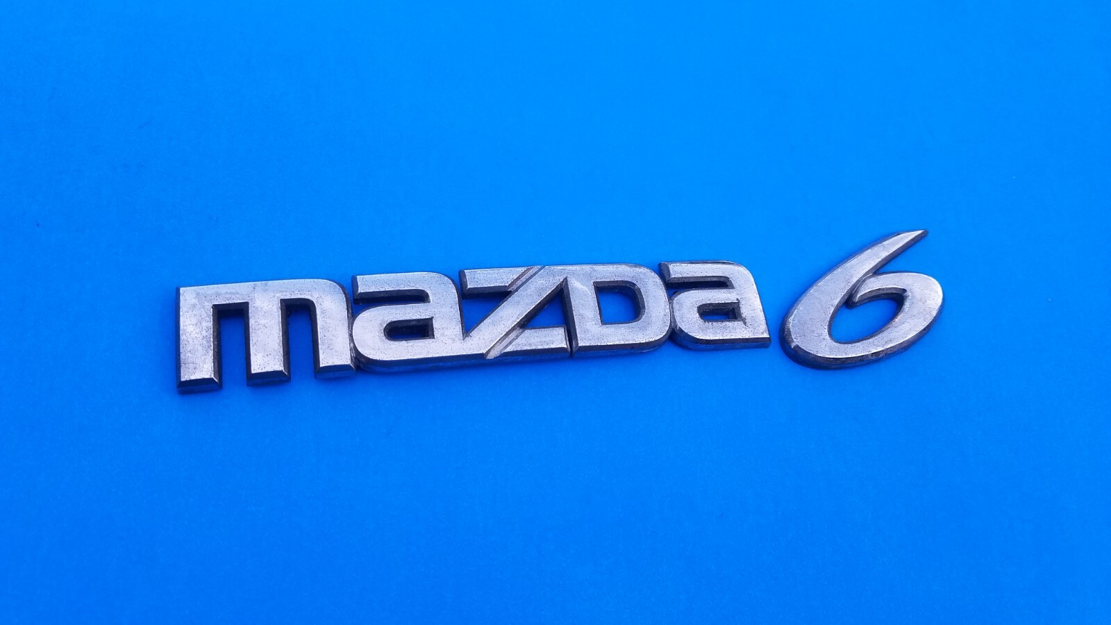 03 04 05 06 07 08 MAZDA 6 MAZDA6 SEDAN REAR EMBLEM LOGO BADGE SYMBOL ...