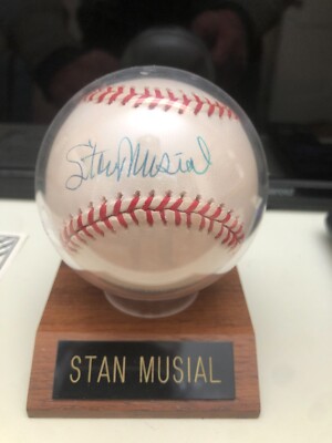 Stan Musial signed baseball | eBay