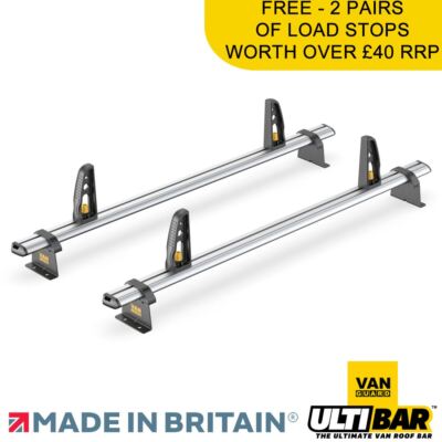 Mercedes Citan Roof Rack 2012-2021 2x Roof Bars Van Guard Ultibar+ ...