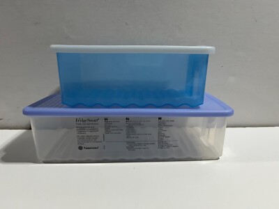 Tupperware Fridge Smart Vented Veggie & Fruit Containers (2) | eBay