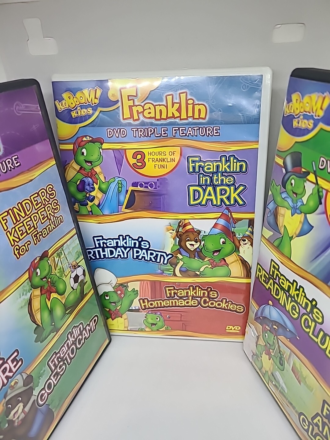 Franklin Triple Feature KaBOOM! Kids Lot of 3 DVD's | eBay