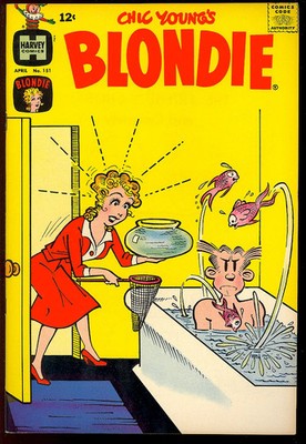 Blondie Comics Monthly #151 High Grade Silver Age Harvey File Copy 1962 ...