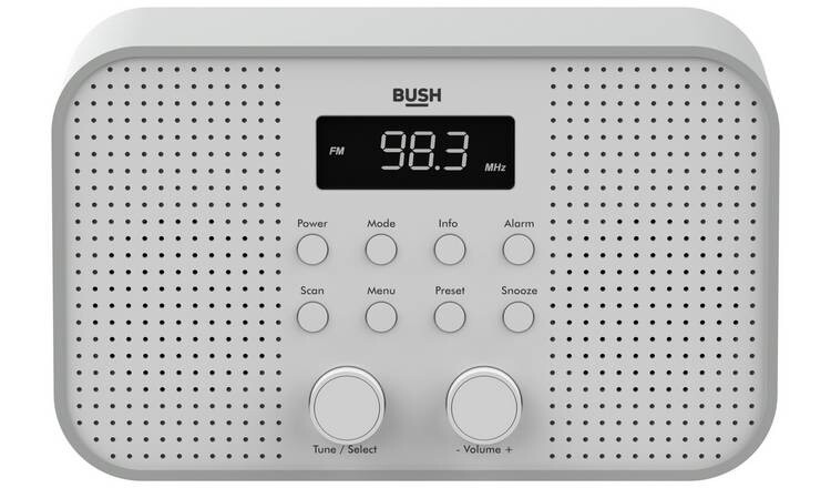 Bush Radio Fm Stereo con Dual Alarm-Uk | eBay