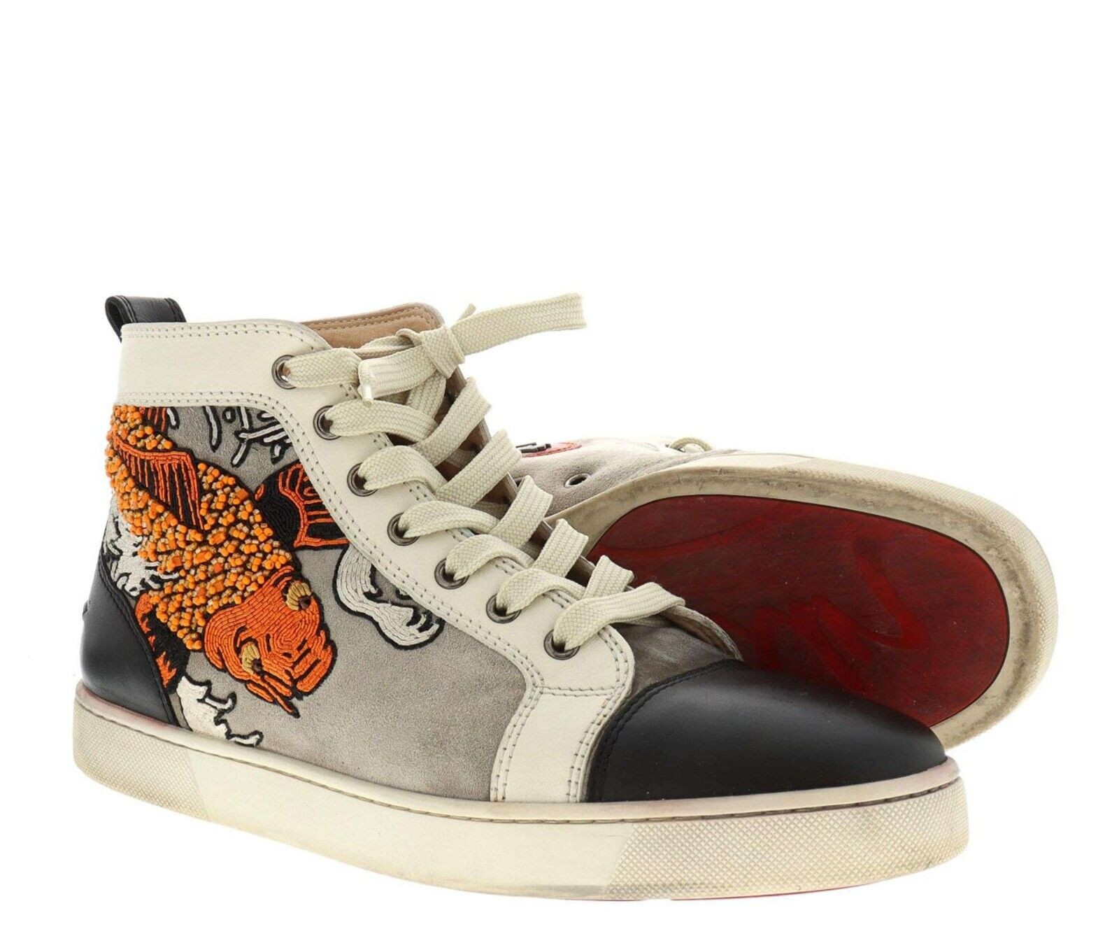 Christian Louboutin Louis Flat Calf Koi Fish Men's Si… - Gem