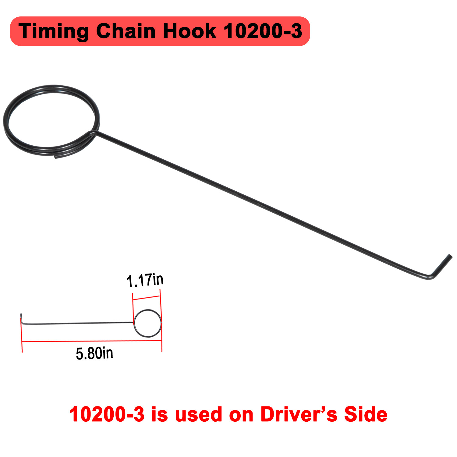 Camshaft Phaser Timing Chain Tool for VW Chrysler Dodge 3.6L 10200A ...