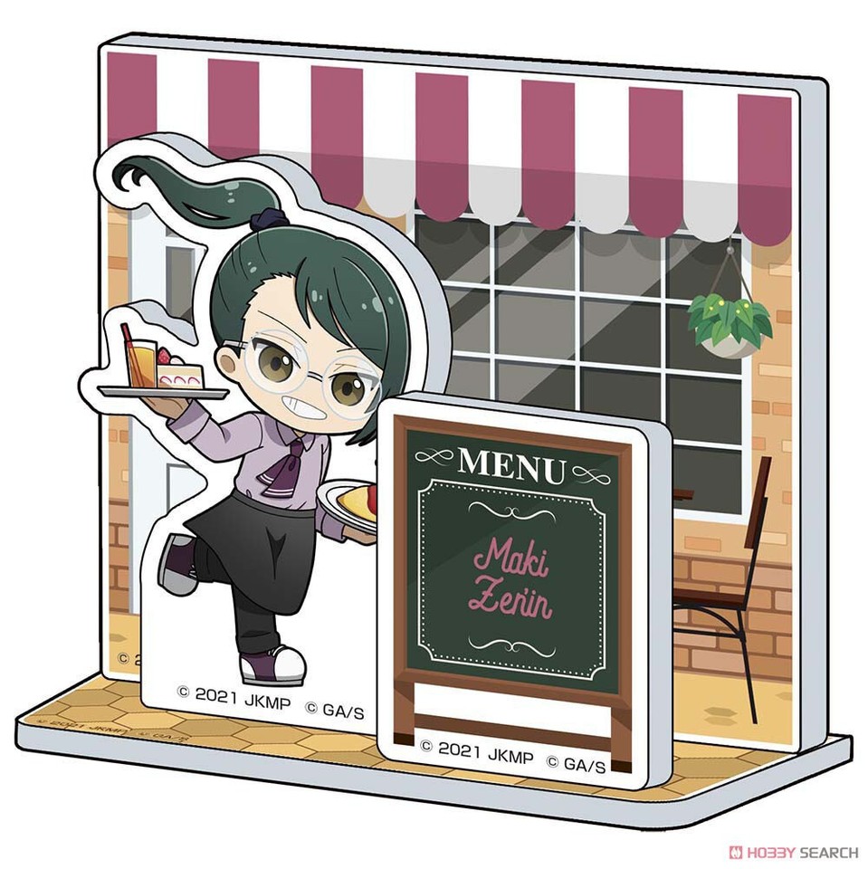 Jujutsu Kaisen Zenin Maki Desktop Stand Figure Mini Anime Collect Decor ...