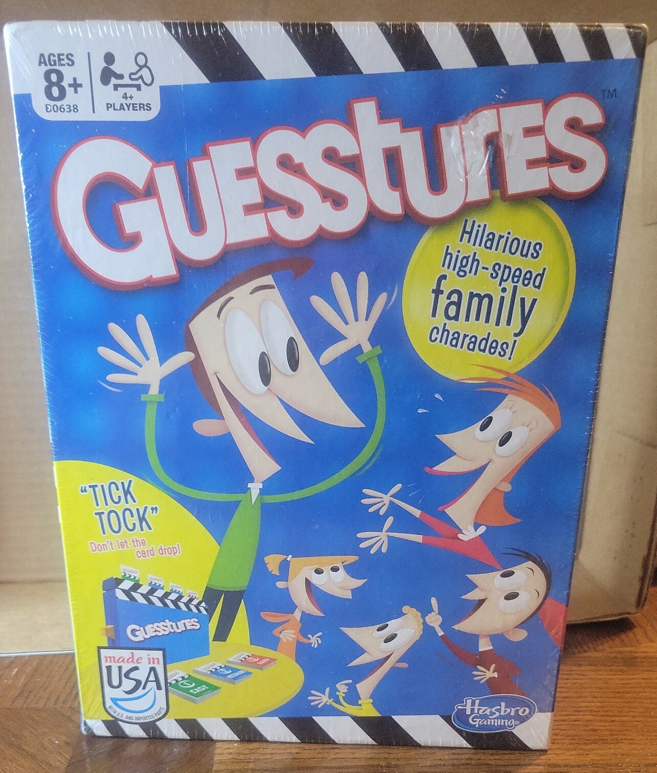 BRAND NEW Hasbro Guesstures Game The Hilarious High-speed Family ...