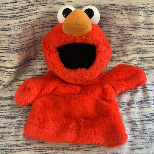Sesame Street 1986 Tyco Elmo Furry Plush Hand Puppet | eBay