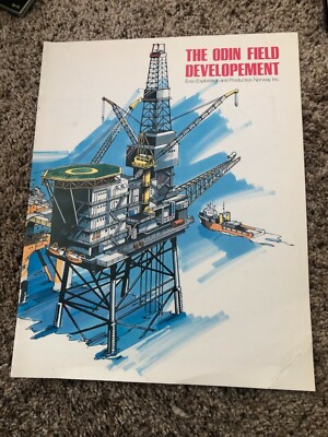 Vintage Esso Odin Field Development Norway Informational Pamphlet ...