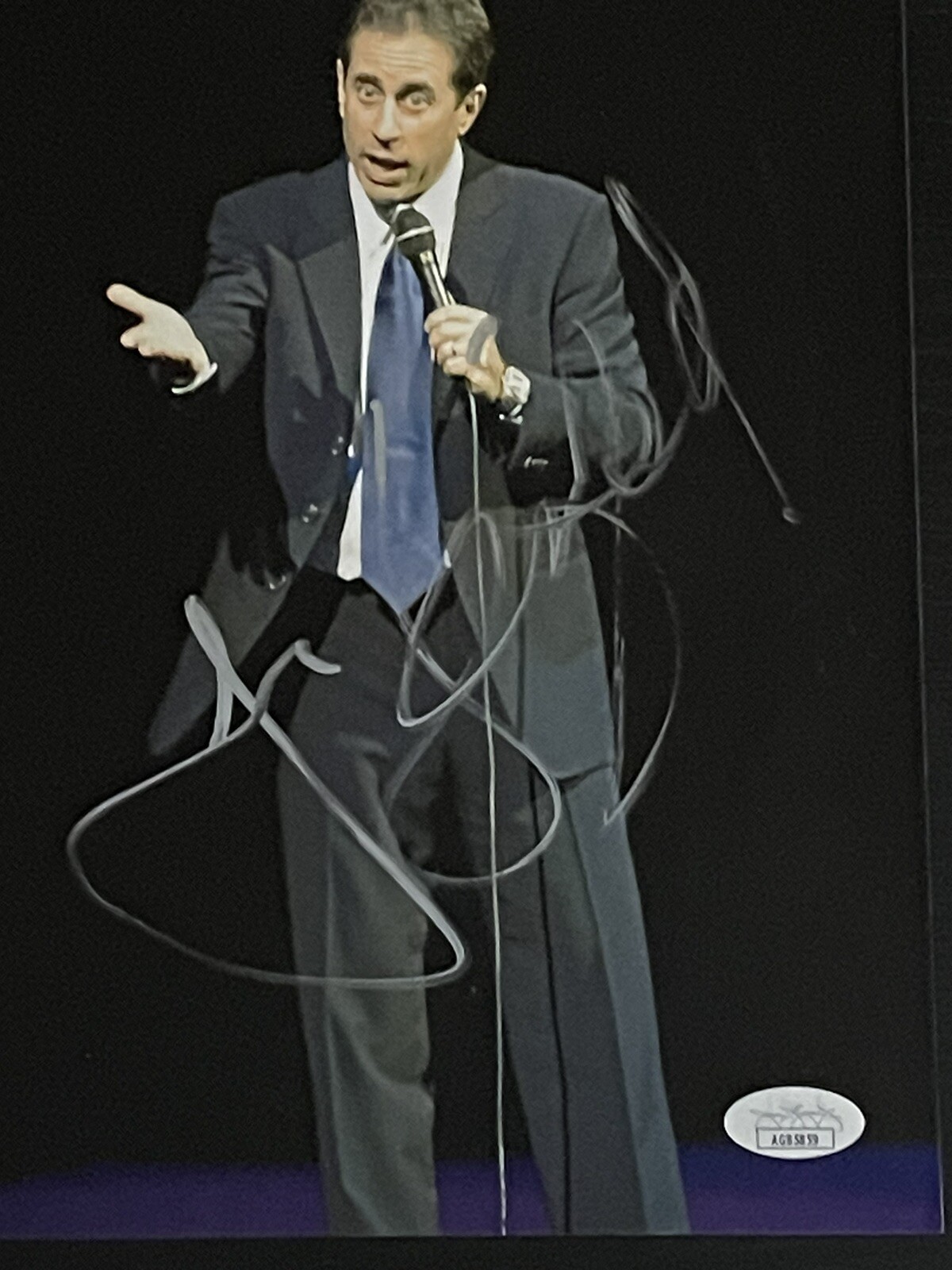 Jerry Seinfeld autographed 8x10 photo, signed, authentic, Seinfeld, COA ...