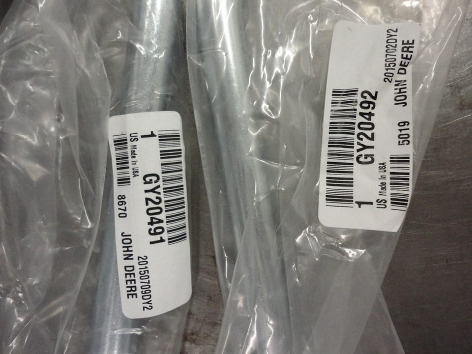 JOHN DEERE Genuine OEM Drag Link Set GY20491 GY20492 L 100 111 120 130 ...