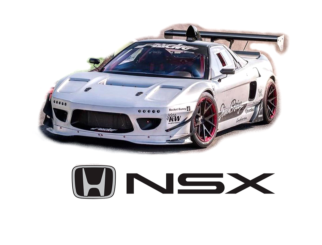 1:10 RC Clear Lexan Body Shell Pandem Honda NSX inc decals suit race or ...