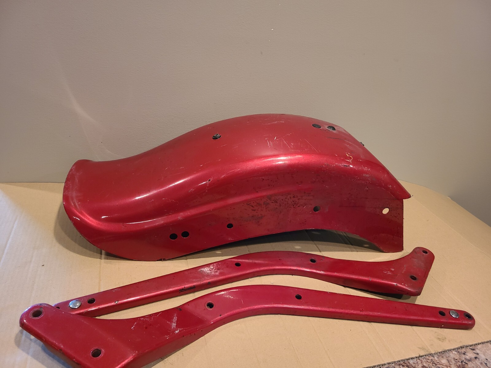 00-2006 Harley-Davidson Softail Standard FXSTI REAR BACK WHEEL FENDER ...