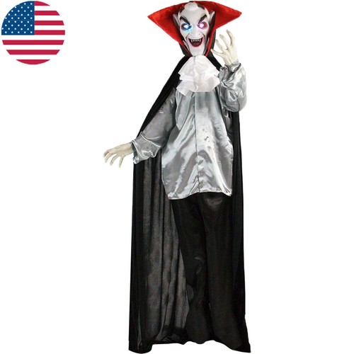 Life-Size Animatronic Vampire Indoor/Outdoor Halloween Decoration ...