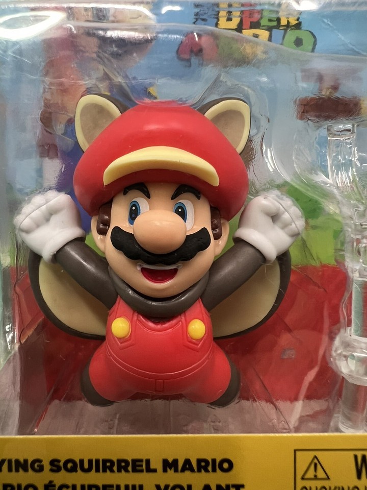Flying Squirrel Super Mario ~2" Nintendo Toy Rare Exclusive 2024 ~ Free ...