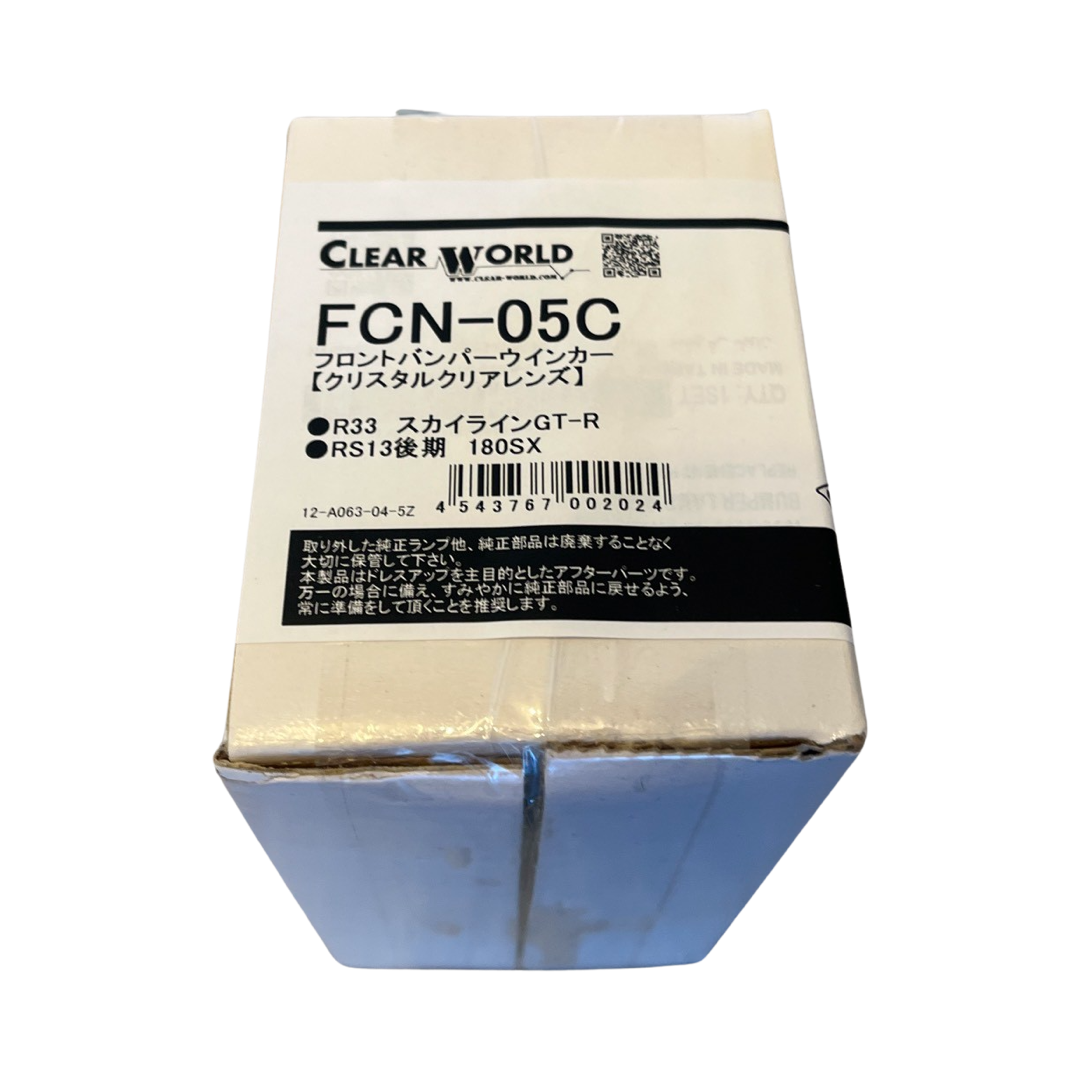 Skyline GT-R R33 Crystal Front Turn Signal Lamp FCN-05C RS13 180SX JDM ...