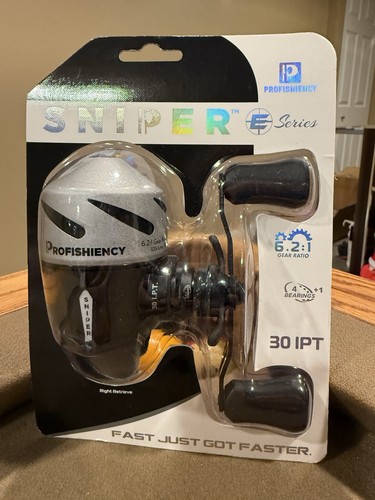 ProFISHiency Sniper E-Series Spincast Reel RH Micro Gear Ratio 6.2:1 25 ...