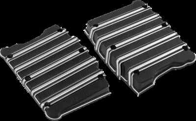 AN Billet 10 Gauge Rocker Box Top Cover Machined Blk Dyna Street Bob 06 ...