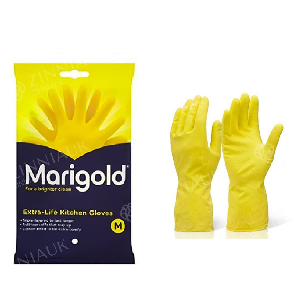 Marigold Gloves Extra Life Kitchen Gloves Heavy Duty Sensitive ( S, M & L ) Size | eBay UK