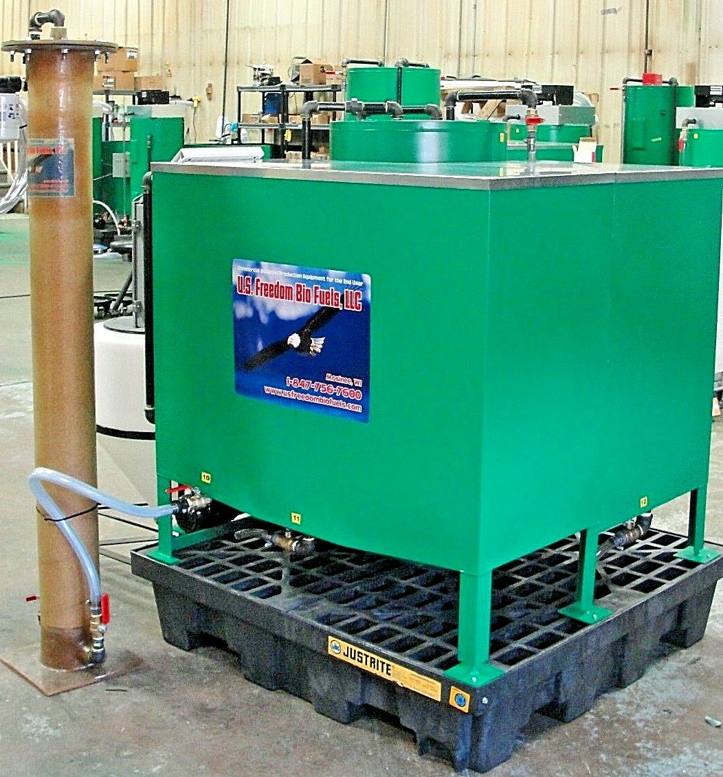 BD40LP Biodiesel Processor with Dry Wash Technology, U S Freedom Bio ...