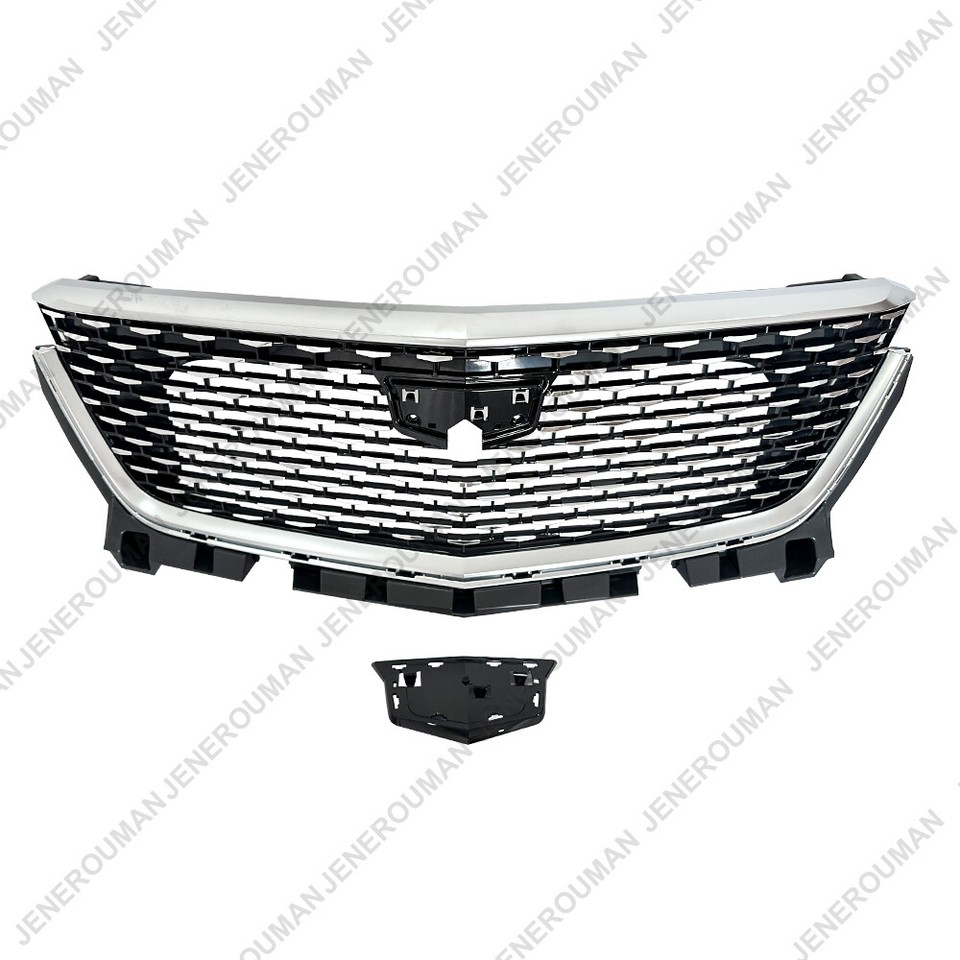 2020-2025 Cadillac XT6 Chromed Front Upper Mesh Grille W/O Camera Hole ...