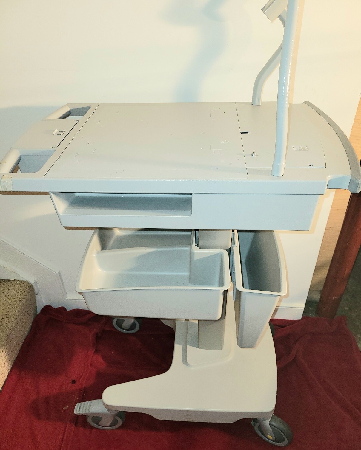 GE Modular MAC Trolley Rolling Cart for 5500 HD, 1200, 1600, 3500, 5000 ...