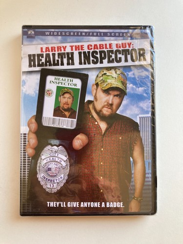 Larry the Cable Guy: Health Inspector (DVD, 2006) FREE Shipping Sealed ...
