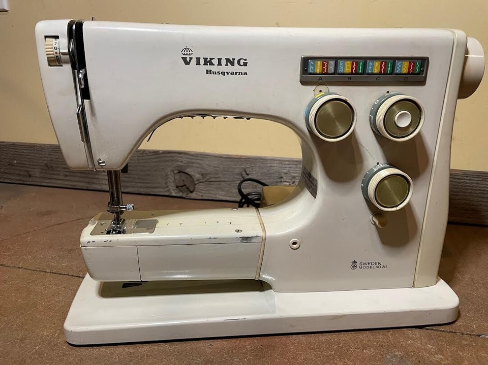 Husqvana Viking 6000 series sewing machine w/ Case Pedal Manuals | eBay