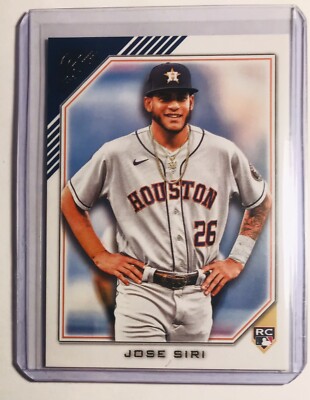 JOSE SIRI_2022 TOPPS GALLERY ROOKIE BASEBALL CARD_HOUSTON ASTROS_#88 | eBay