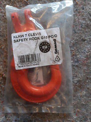 Pewag KLHW 7 Clevis Safety Hook G10 PC/O | eBay