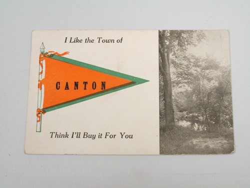 J1979 Postcard I like the Town of Canton IA Iowa 1913 | eBay
