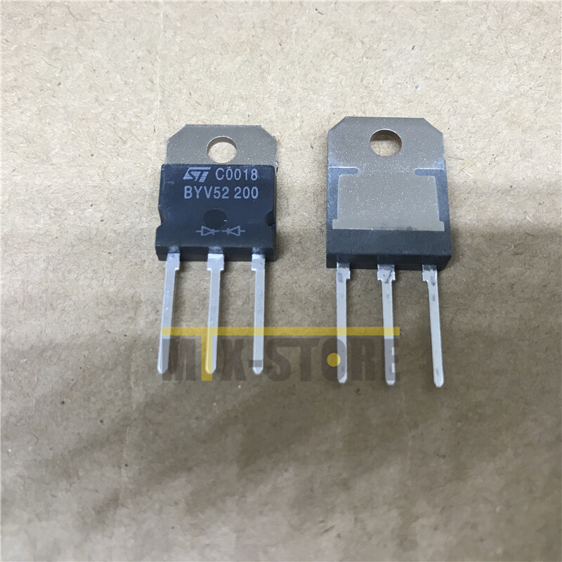 1PCS BYV52-200 DIODE ARRAY 200V 30A SOT93 ST | eBay