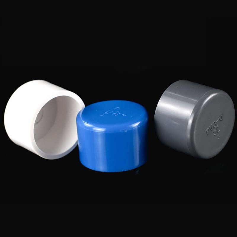 PVC Pipe End Cap Fitting Pipe Blank Cap 20/25/32/40/50/63/75/90~200mm ...