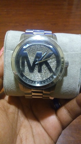 Michael Kors Runway MK5544 Women's Silver Watch for sale online | eBay