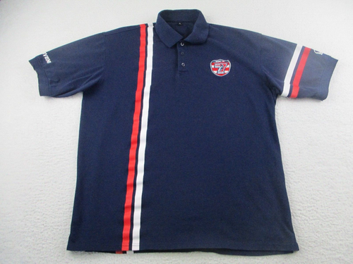 Rhino USA Sevens Rugby Polo Shirt Mens Size XL Embroidered Navy Blue | eBay