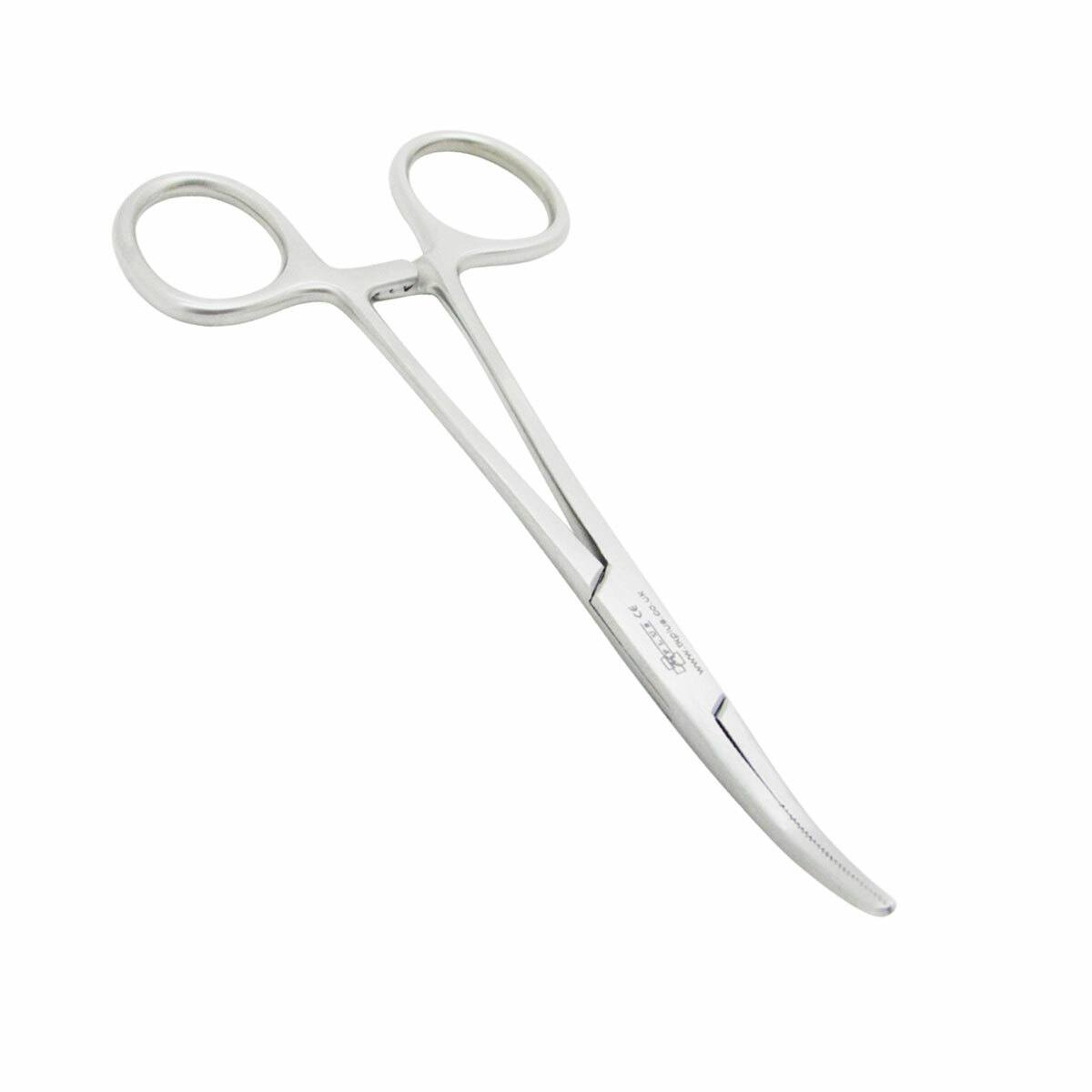 SURGICAL HEMOSTAT HAEMOSTATIC FORCEPS KELLY CURVED CM.14 GRASPING SMALL ...