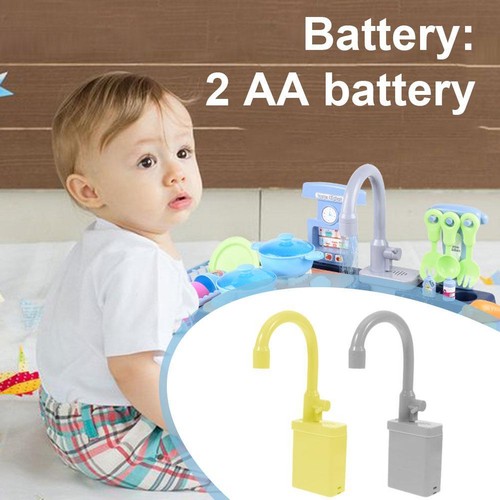Kitchen Sink Toy Sensory Play Running Water Kids Toys Plastic Housework ...