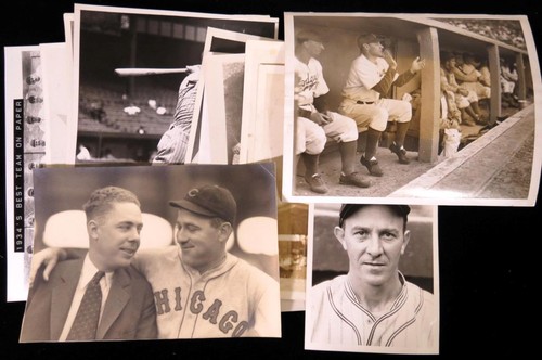 (12) 1930s-1950s Baseball Photo Lot with News Service Photos | eBay