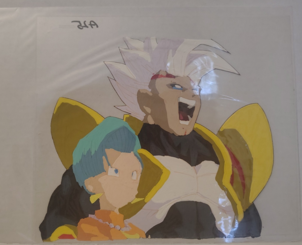 Dragon Ball GT Animation Cel Baby Vegeta and Bulma Original Production ...