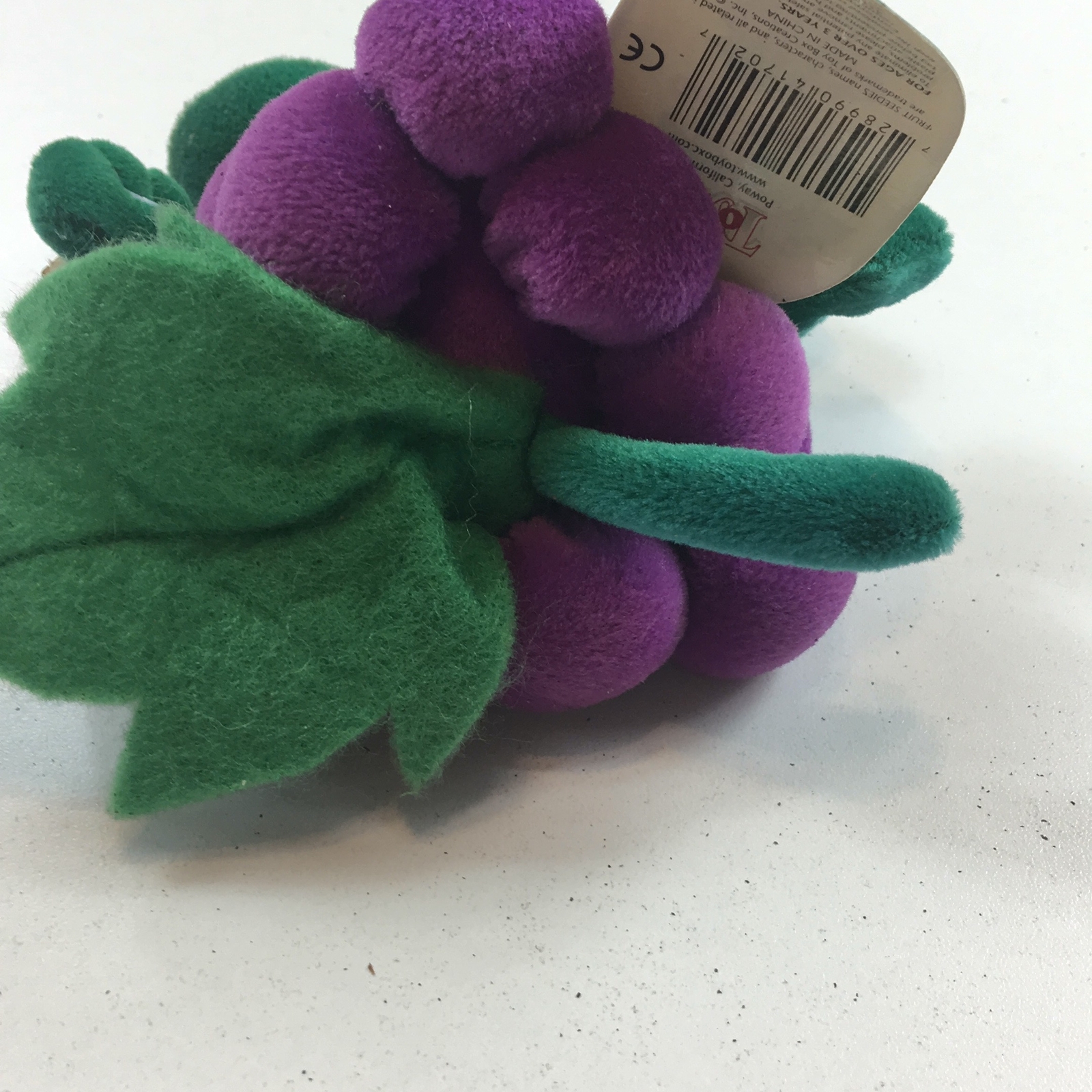 Toy Box Creations Fruit Seedies Golly Grape Fruit Purple Plush Stuffed ...