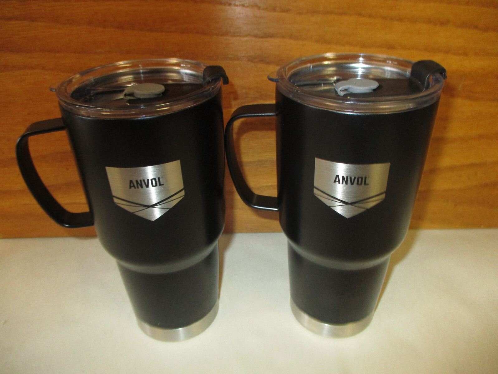 2 ANVOL Nitrogen Stabilizer Stainless Steel Tumblers Lot (Chemical Farm ...