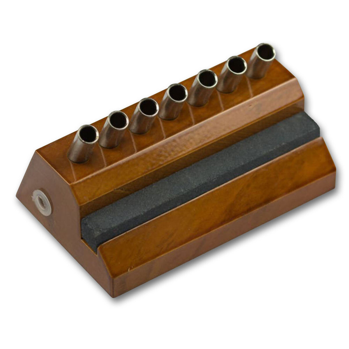 Stand for watchmakers screwdrivers & sharpening stone wooden holder ...