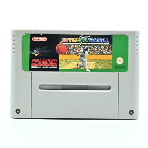 Super International Cricket - Super Nintendo / SNES Game - PAL - FREE ...