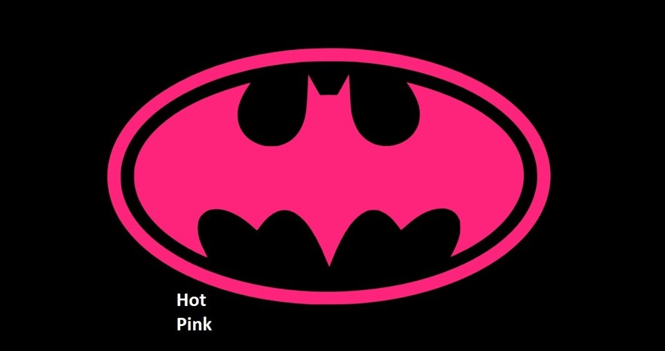 Die cut Vinyl BATMAN LOGO Car Truck Decal Sticker Gift Laptop Comic ...