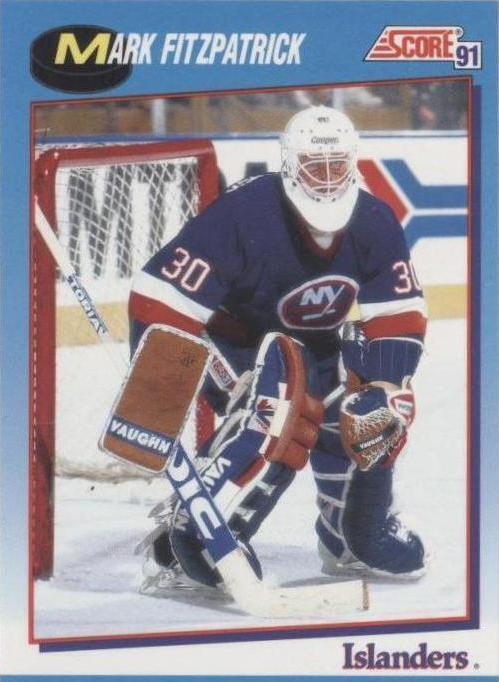 1991-92 Score Canadian - Mark Fitzpatrick #486 Bilingual for sale ...
