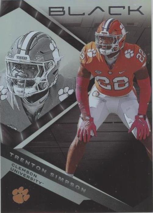 2023 Panini Chronicles Draft Picks - Black Trenton Simpson #21 (RC) for ...