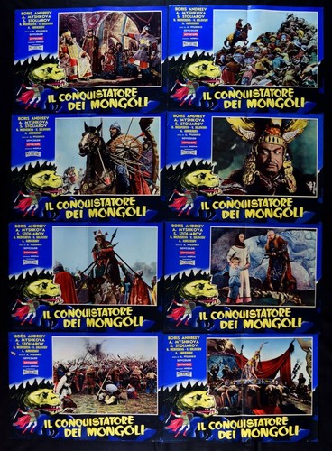 Fotobusta Il Conquérant Des Mongols Ptshusko Boris Andreev Myshkowa R45 ...