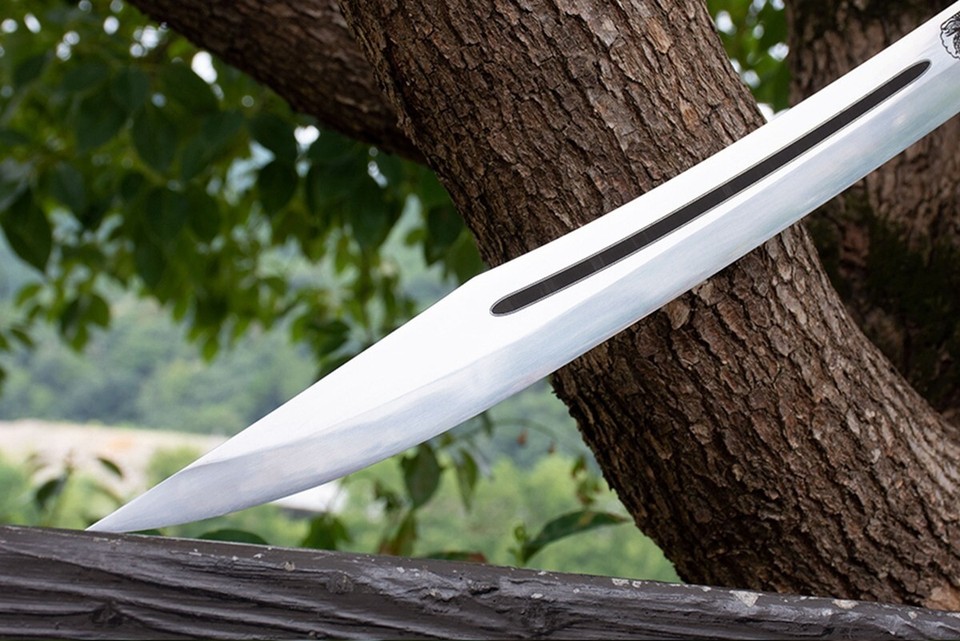 Battle Chinese Kung Fu Sword Broadsword Sharp Manganese Steel Blade ...