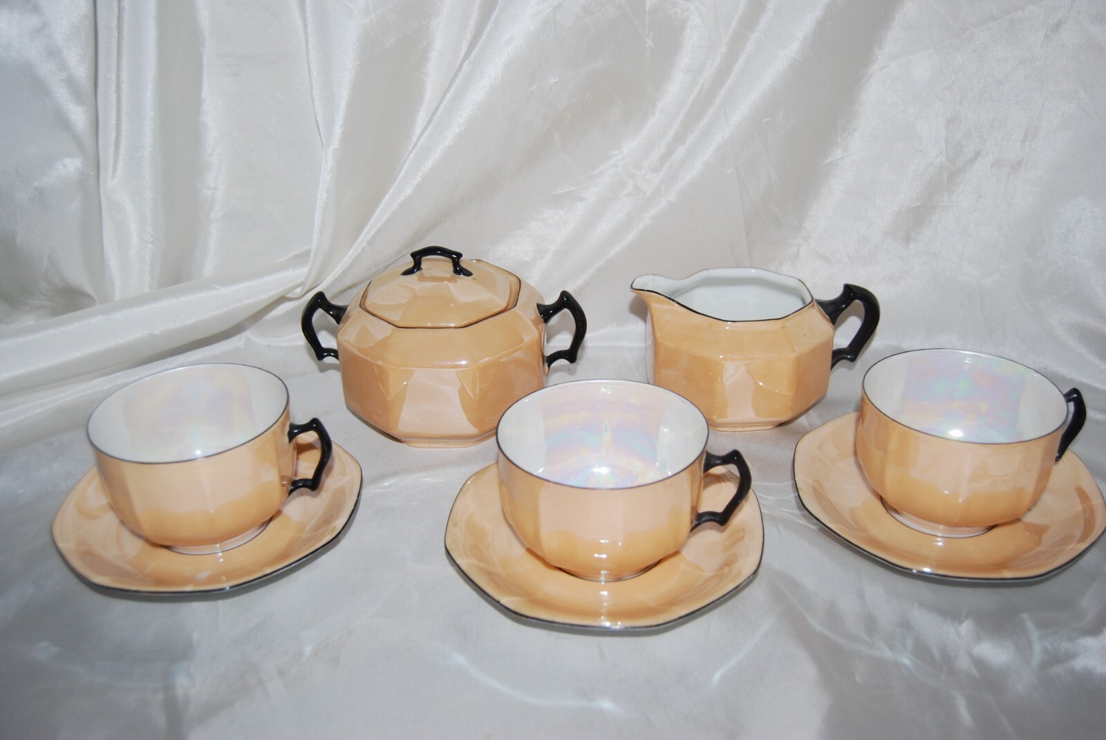 Art Deco Lusterware RW Bavaria Germany Rudolph Watchter Porcelain Tea ...