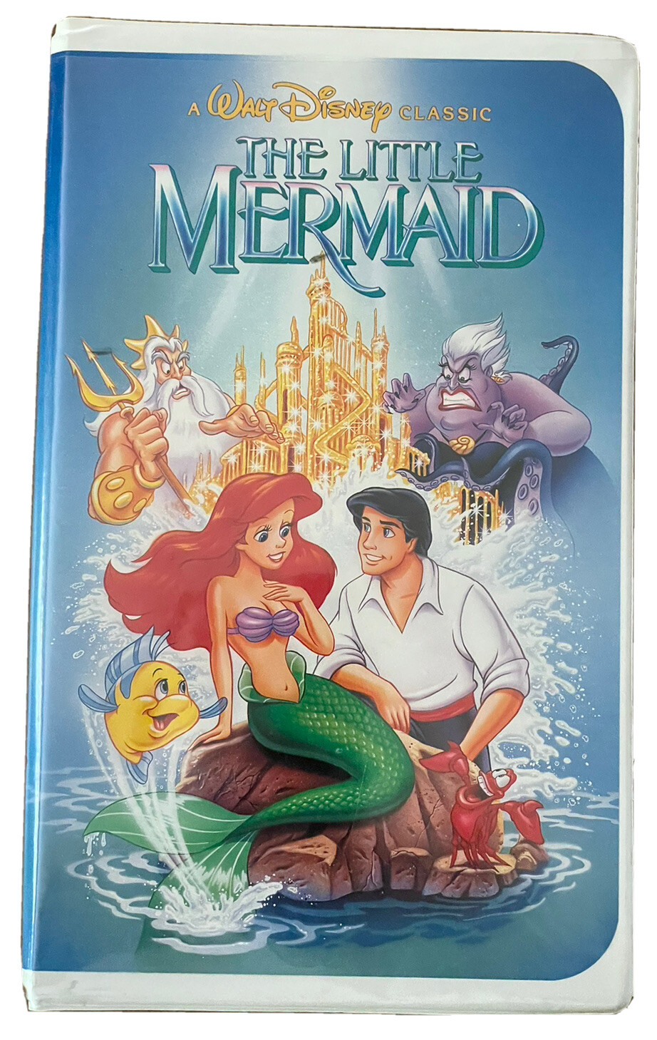 The Little Mermaid (VHS) Diamond Edition - Controversial Banned Cover ...